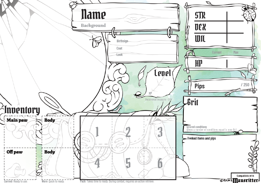 Supplements for Mausritter - Mausritter Library